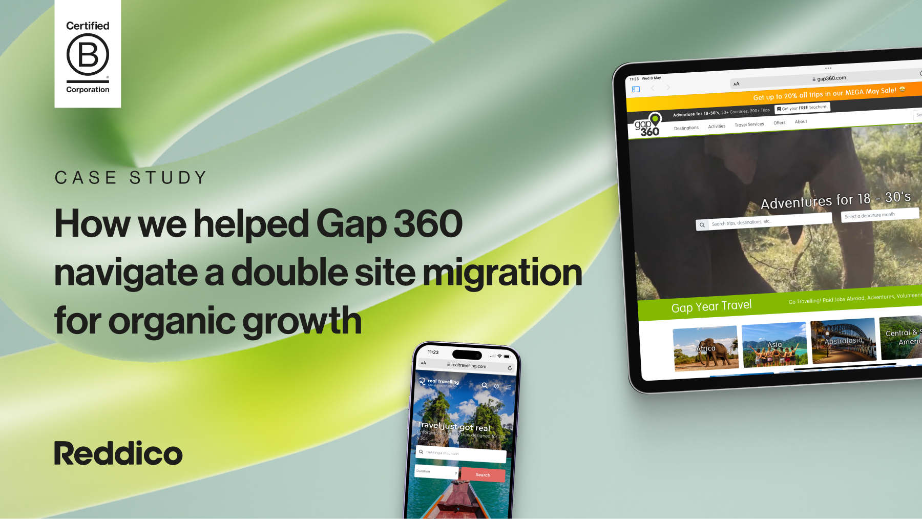 Gap 360 Travel & Tourism Site Migration SEO Case Study